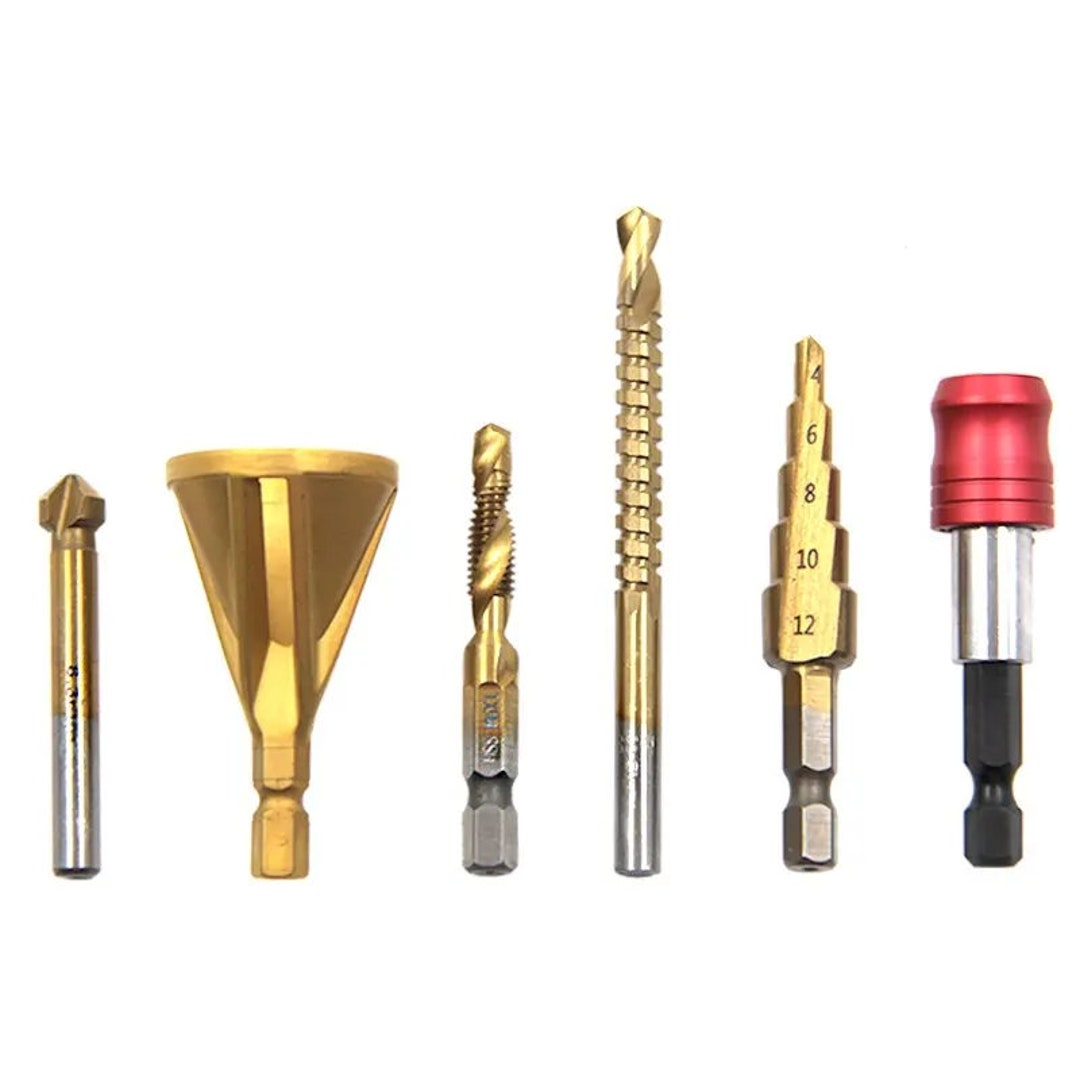 Drilling Chamfering 6pc | Serrated Woodworking | Quick Release ...