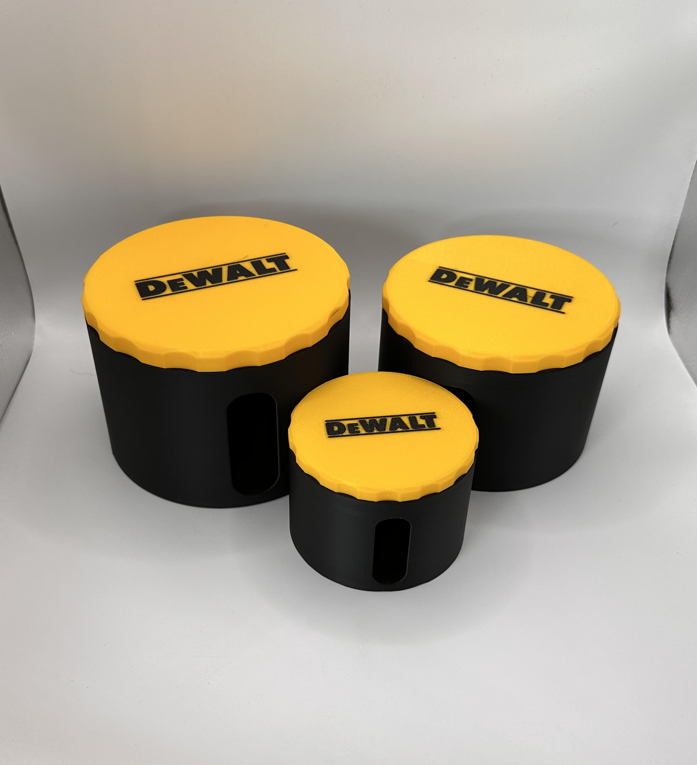 Dewalt Grinder Disc Organizer Box | for 3 Inch, 4 Inch, 4.5 Inch and 5 ...