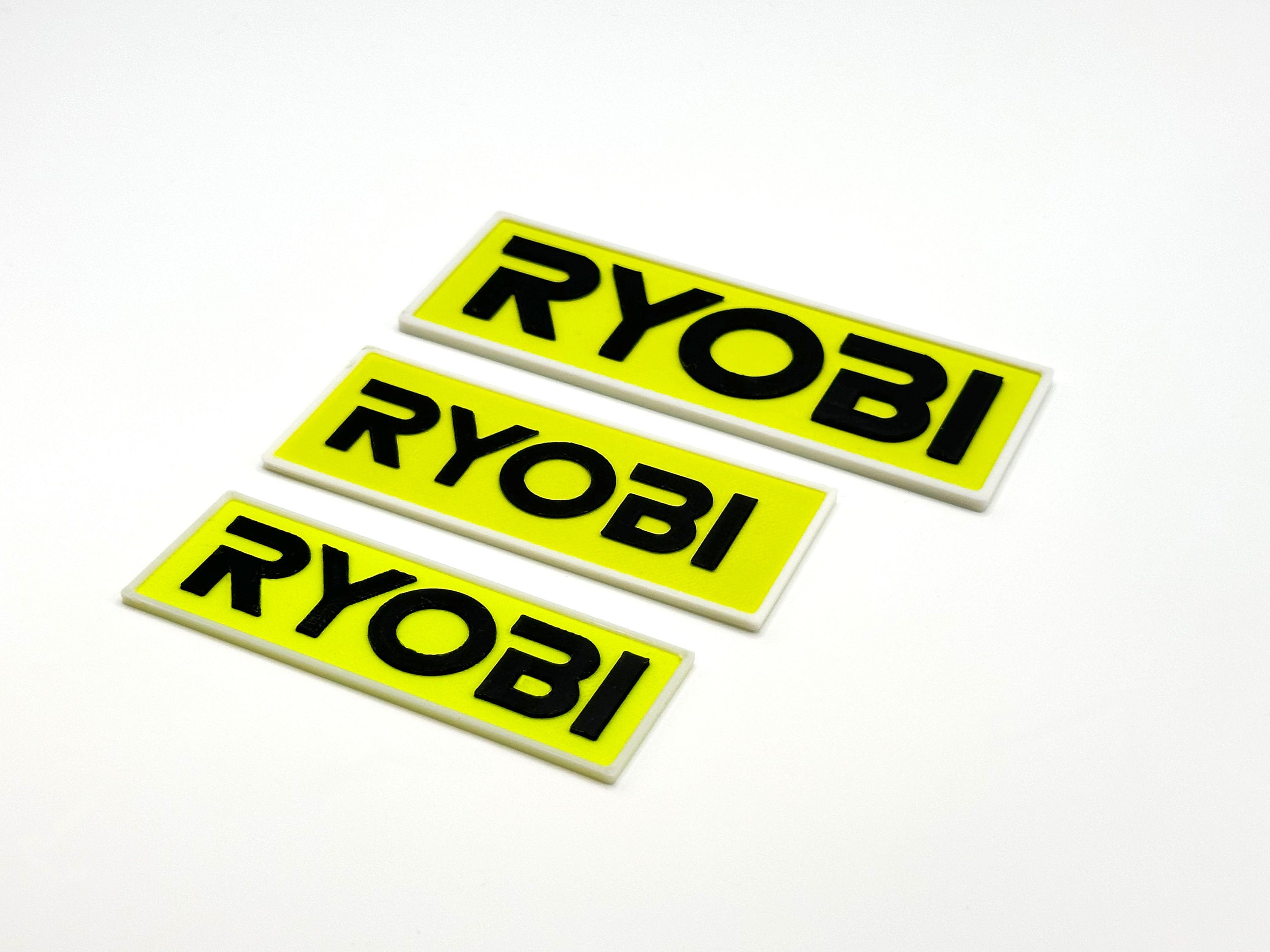 Ryobi Logo Badges 10pc Bundle various Sizes Available - Etsy