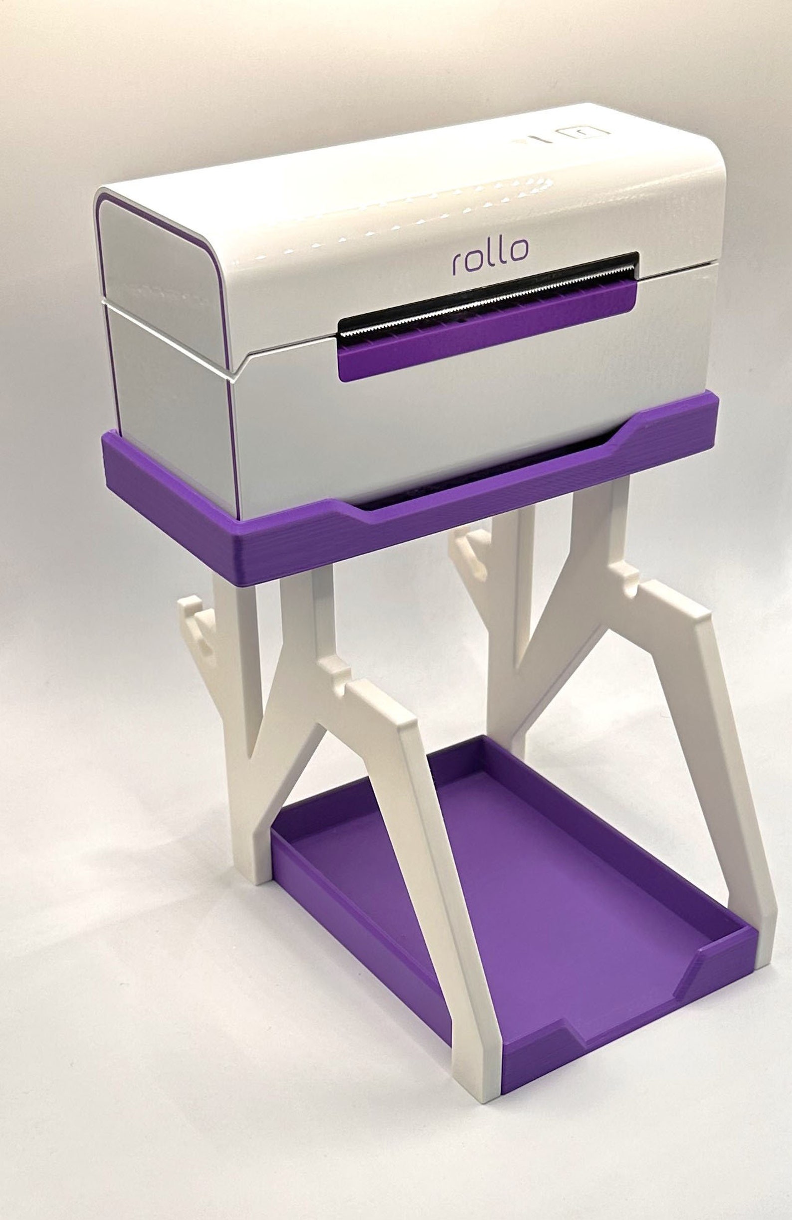 Rollo Purple Wireless Thermal Printer Stand Label Holder (rolls and ...