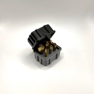 Flex Mini Rugged Box Storage Case | for Countersink, Router Bits, Drill ...