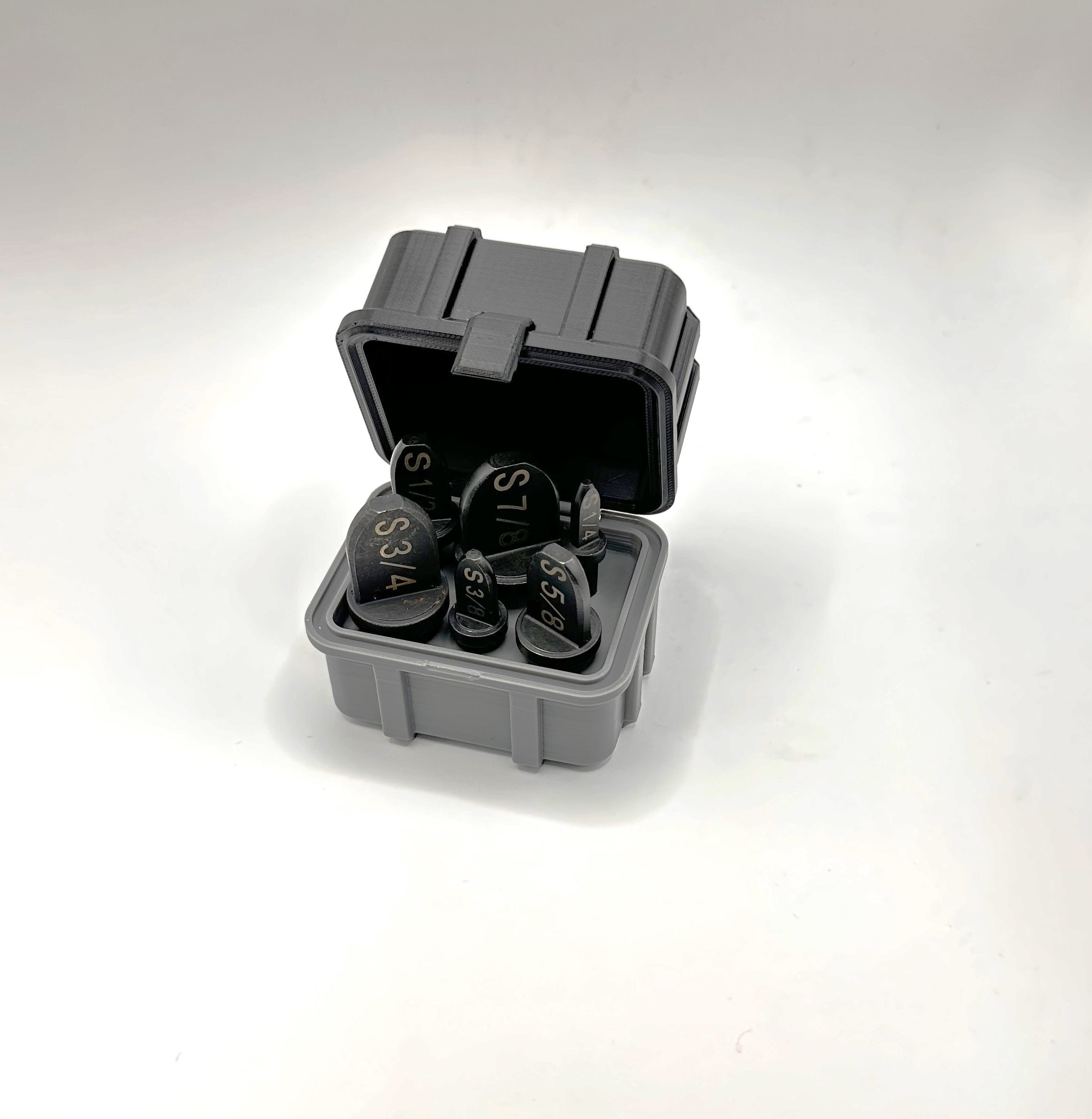 Flex Mini Rugged Box Storage Case | for Countersink, Router Bits, Drill ...