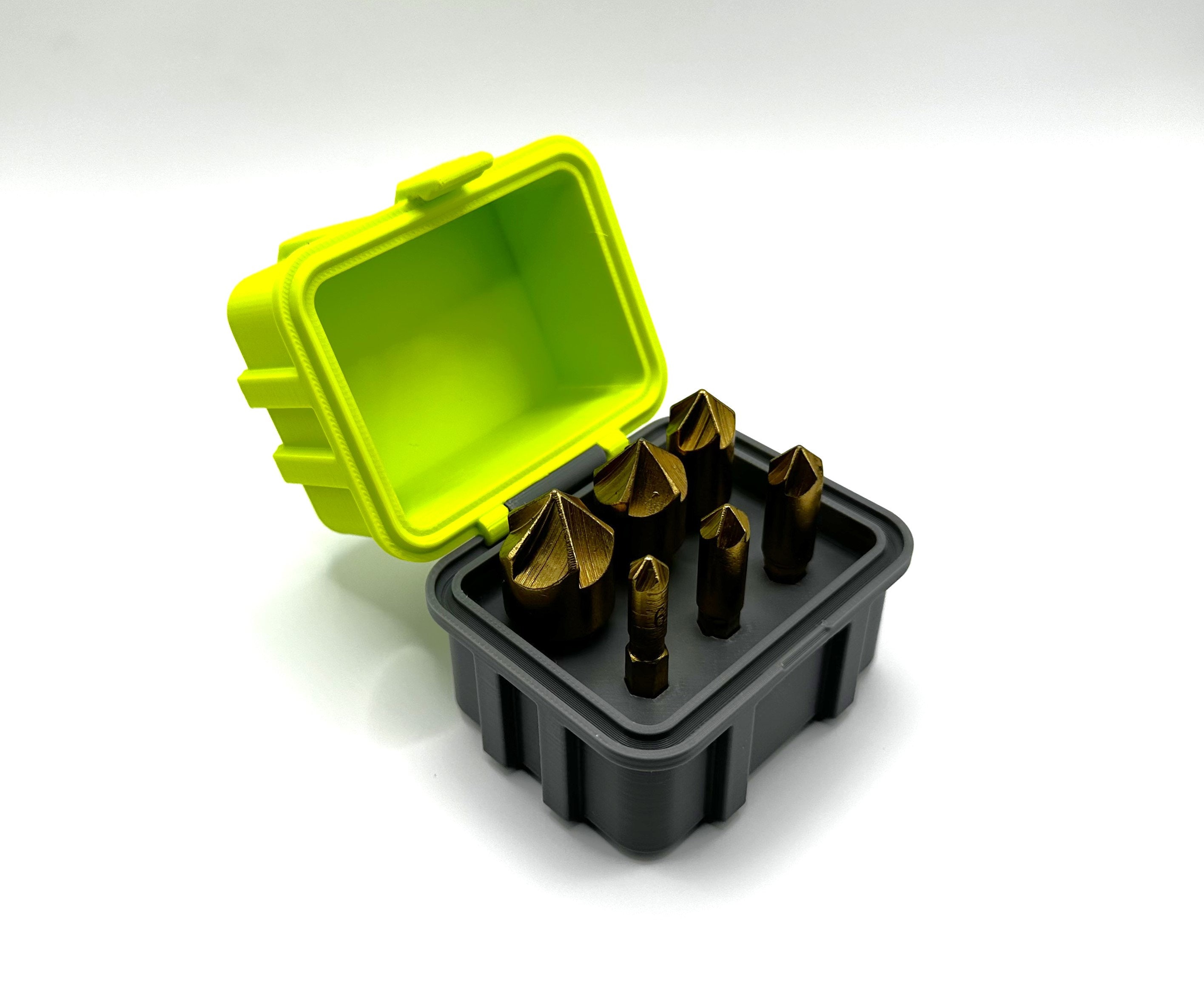 Ryobi Mini Rugged Box Storage Case | for Countersink, Router Bits ...