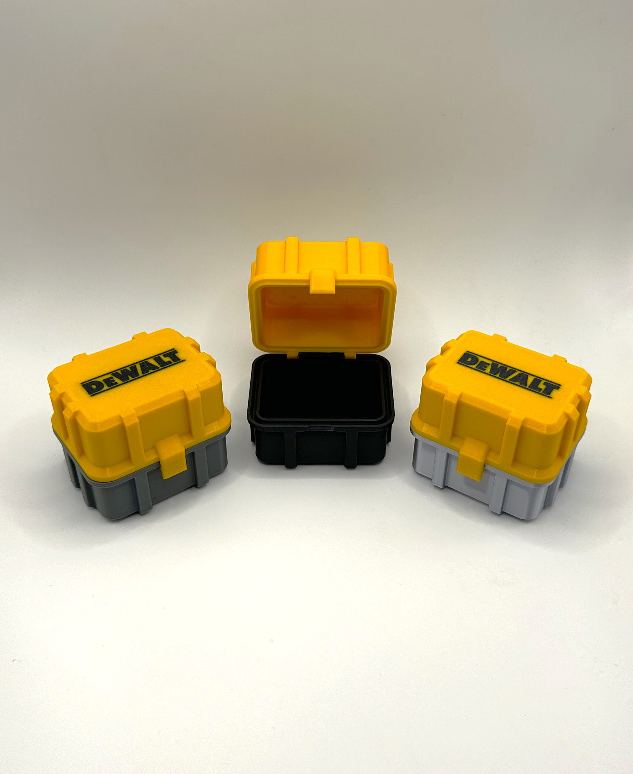 Generic Dewalt Mini Rugged Box Storage Case | Empty Box for Accessories ...