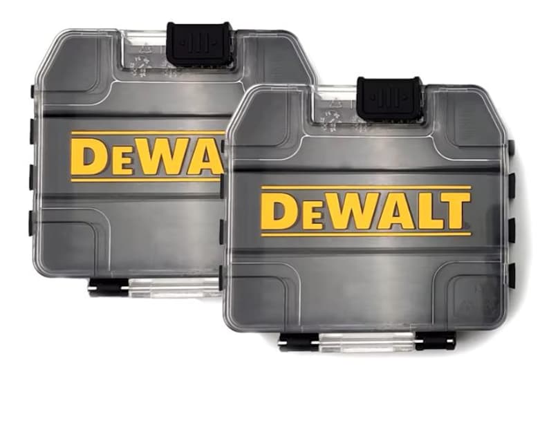 Dewalt Mini Box Storage Case | for Countersink, Router Bits, Drill Bits ...