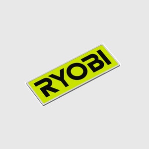Ryobi Logo Badges - 10pc Bundle (various Sizes Available) - Etsy