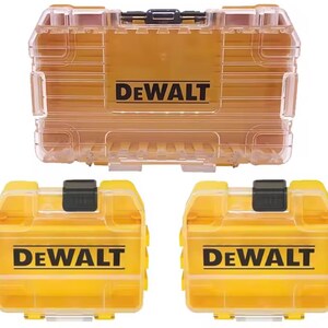 Dewalt Mini Box Storage Case | for Countersink, Router Bits, Drill Bits ...