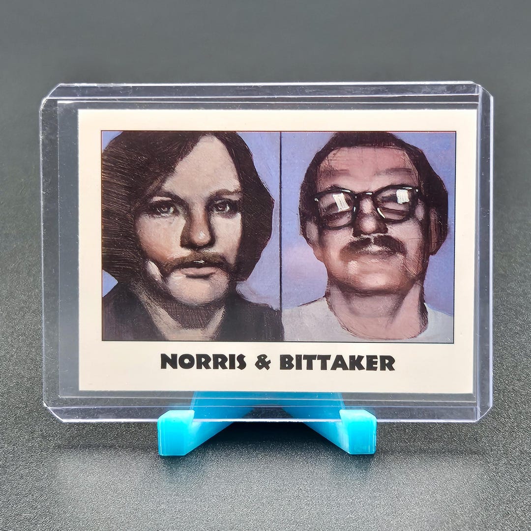 True Crime Card #180 Norris & Bittaker 'tool Box Killers' - Etsy