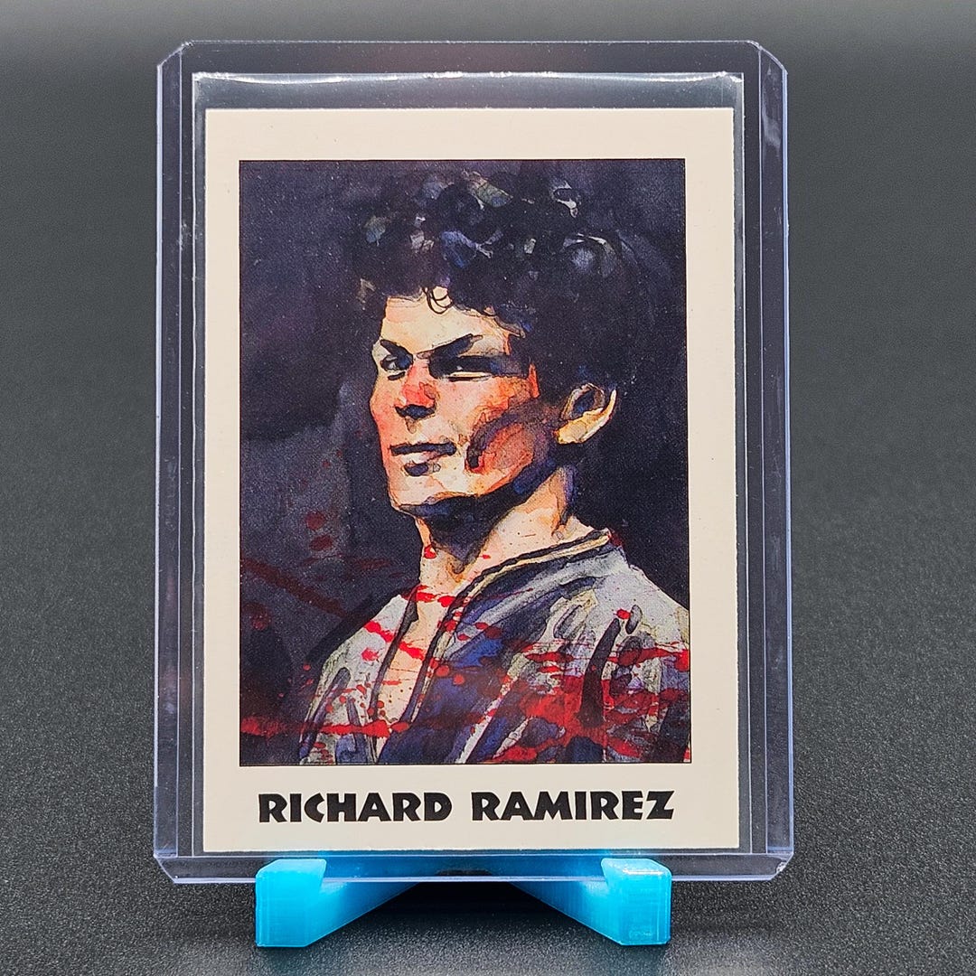 True Crime Card #61 Richard Ramirez 'the Night Stalker' - Etsy