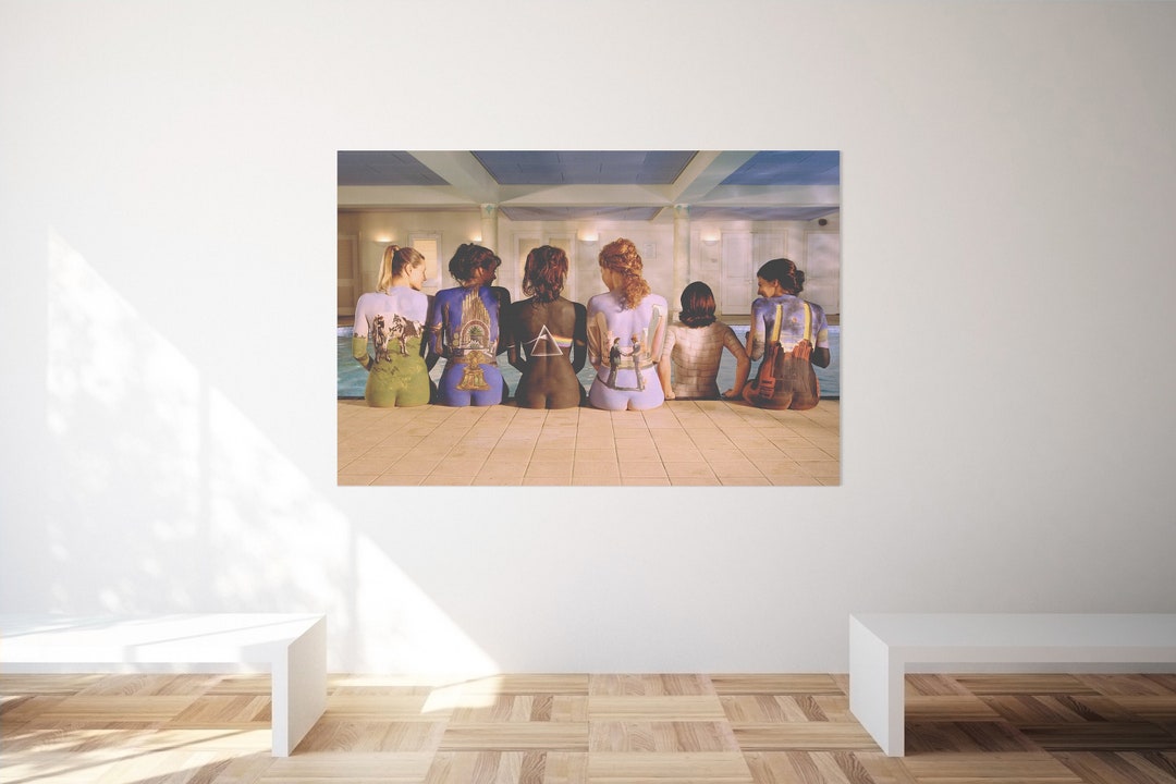 Pink Floyd Canvas, Naked Woman Canvas Poster, Iconic Wall Art, Musical ...
