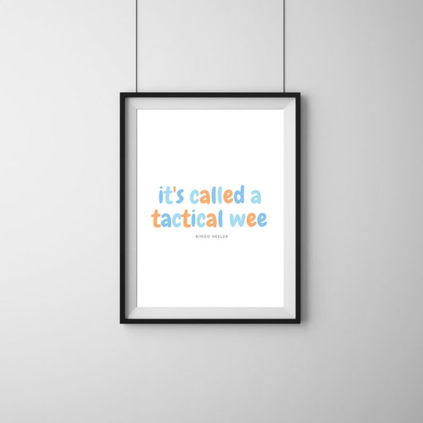 Bluey Decal Tactical - Etsy