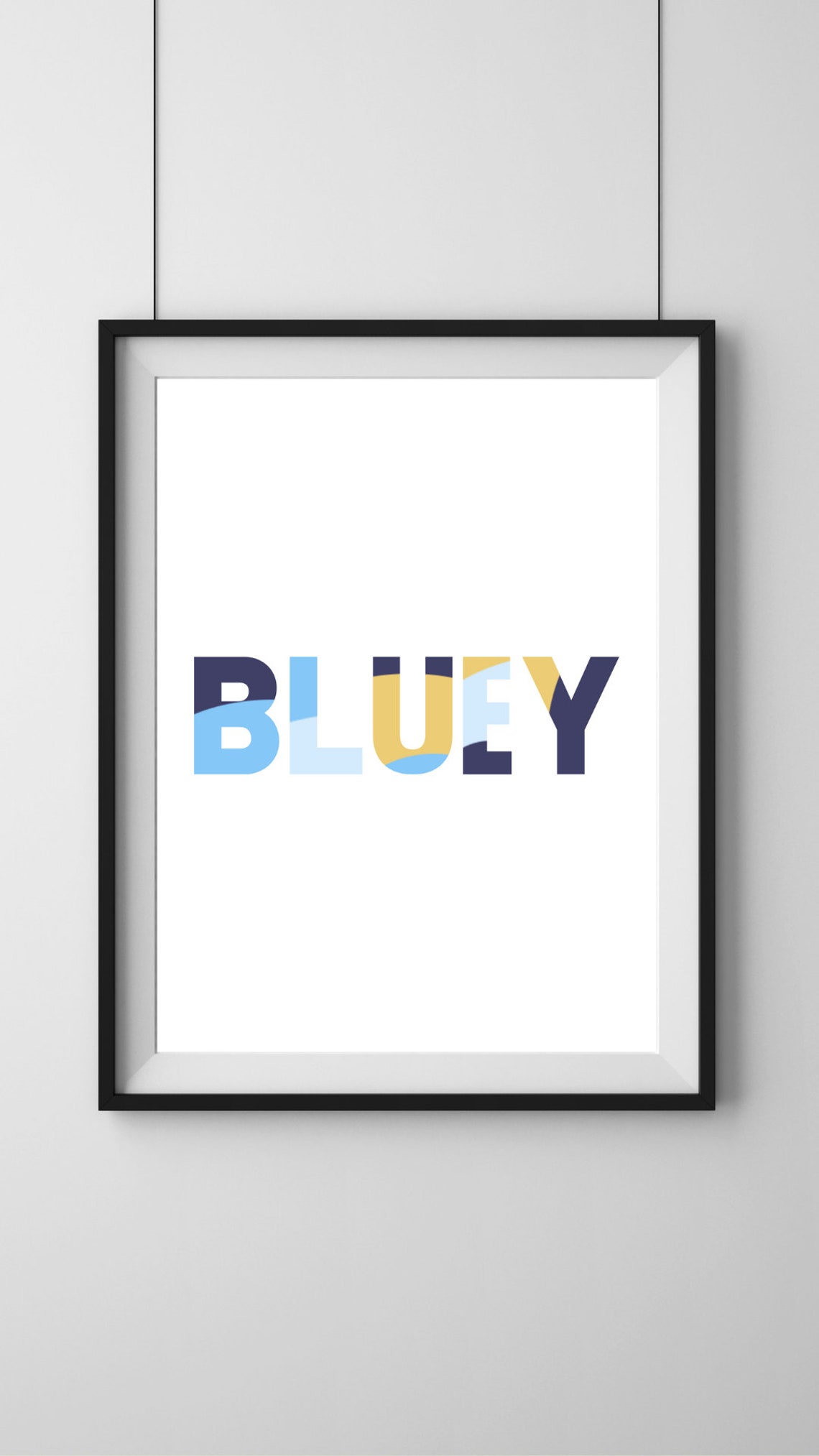 Bluey Posters Bluey and Bingo Names Bundle of 2 - Etsy Canada
