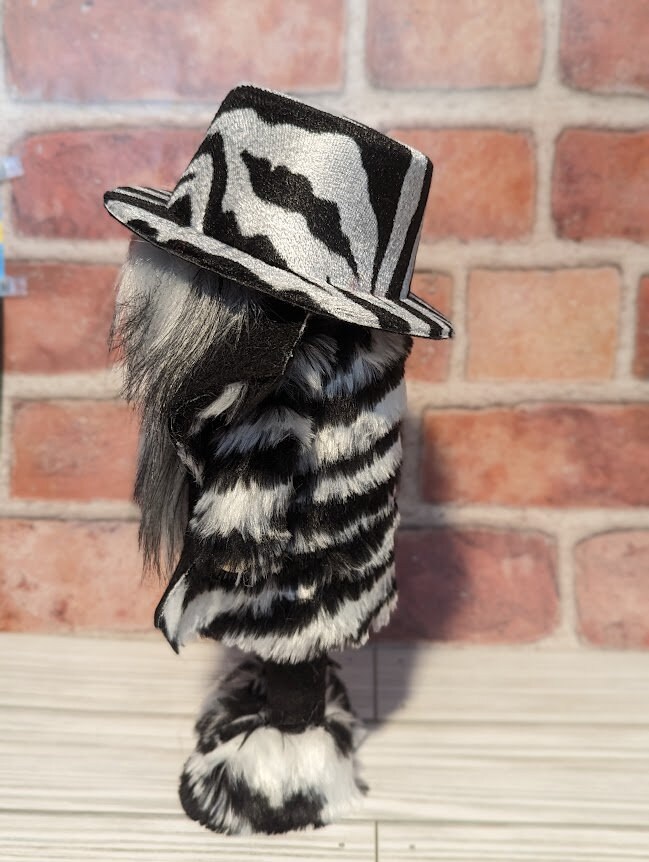 Black and White Gnome, Home Decor, Gift for Her, Gift for Him, Handmade ...