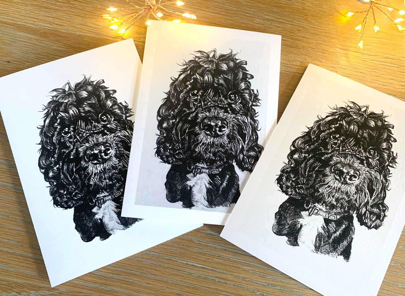 Cockapoo Greetings Card- ‘bertie’ - Etsy