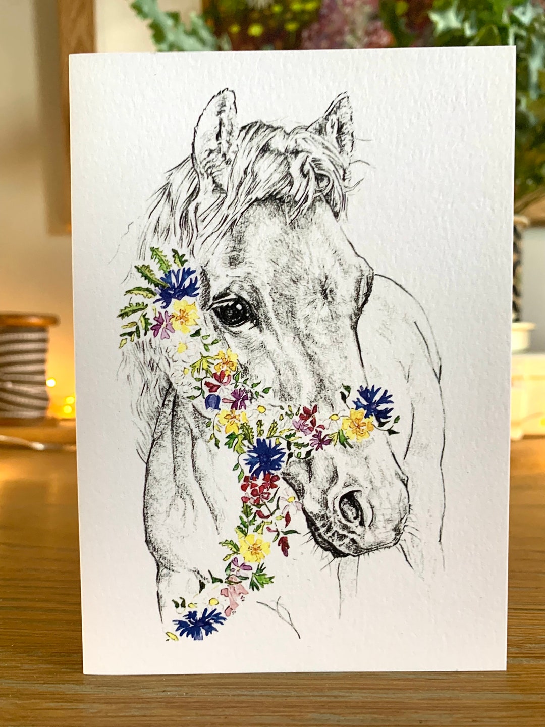 Pony Greetings Card- ‘charlie’ - Etsy