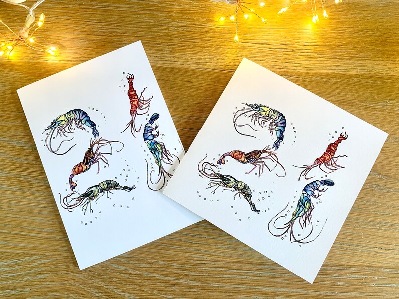 21st Birthday Card- ‘happy Birthday Shrimp!’ - Etsy