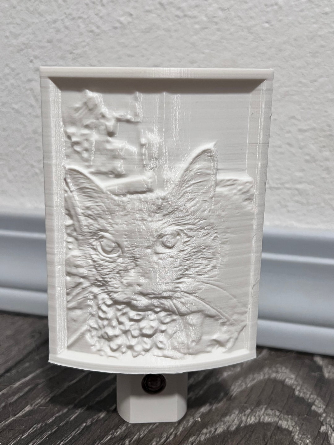 Personalize 3D Printed Lithophane Night Light - Etsy