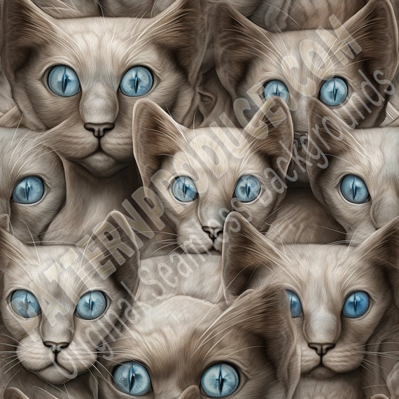 Cat Background Tiled
