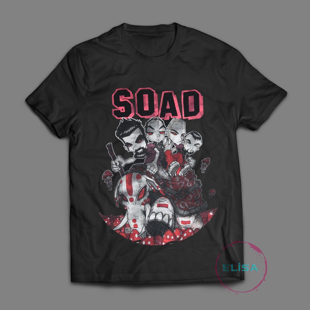 Limited SOAD Fan Art Unisex Streetwear Shirt/custom System of - Etsy