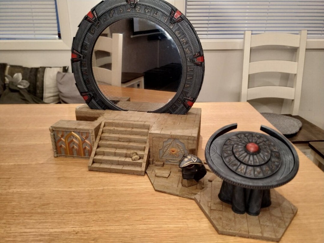Complete Assembled Stargate Model (alternate Base) - Kristian's ...