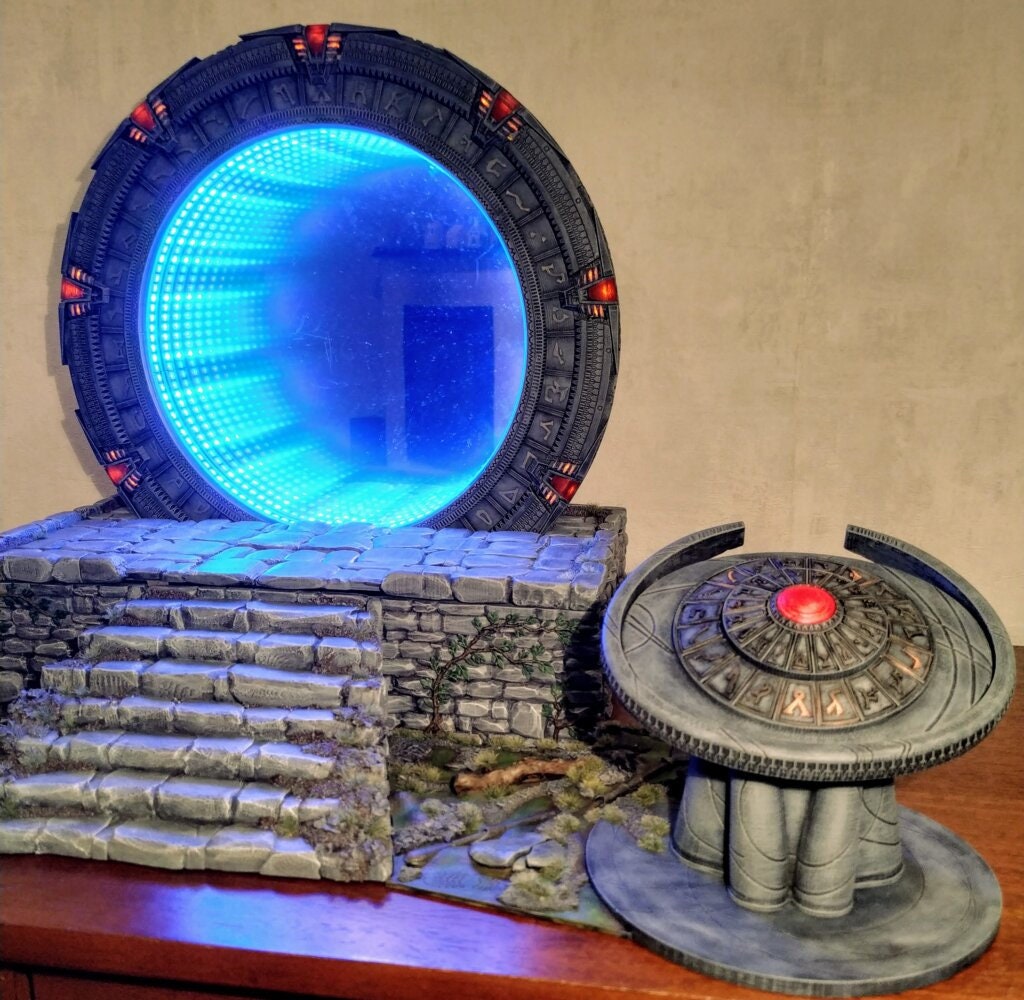 Complete Assembled Stargate Model - Kristian's Stargate Project ...