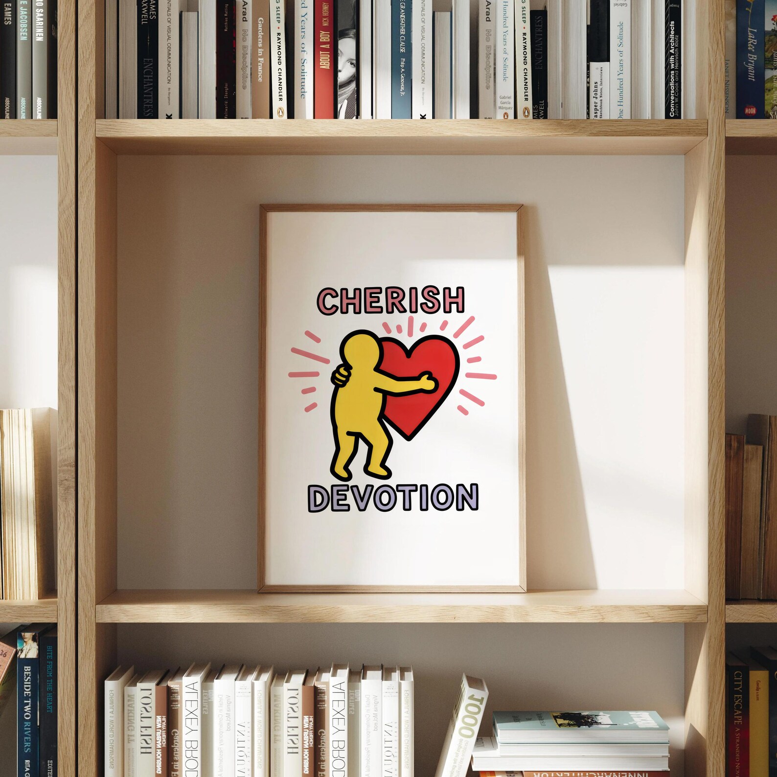 Cherish Art and Devotion Art , Street Art Inspired by Keith Haring ...