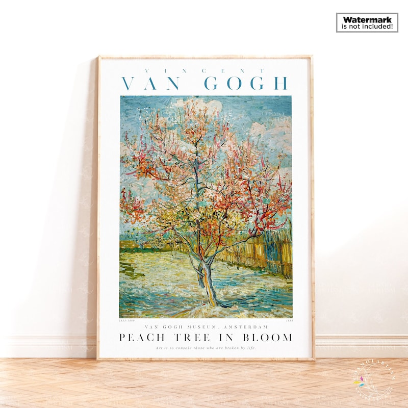 Peach Tree Gogh - Etsy