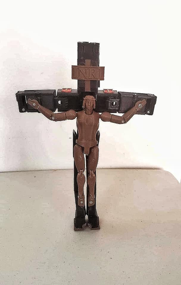 Mecha Jesus Christ Cristo Transformer Jesus Christ Action Figure - Etsy