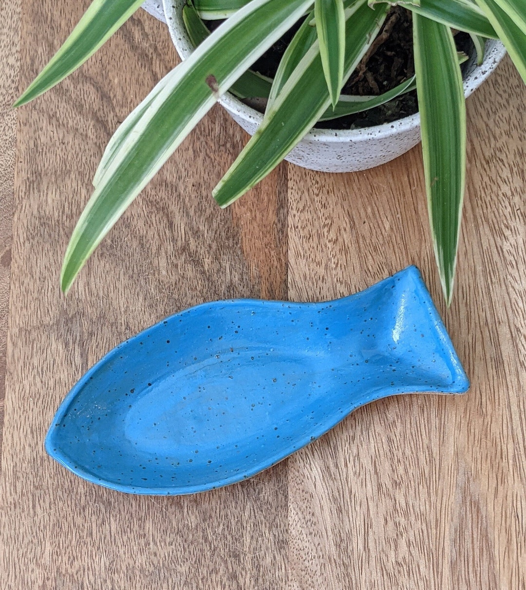 Fish Dish - Handmade Pottery - Appetizer Plate - Ring Dish - Home Decor ...