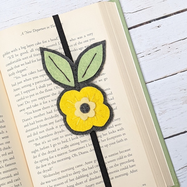 Elastic Bookmark - Etsy