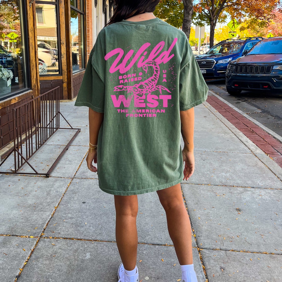 Wild West Graphic Tee, Trendy Aesthetic Cowgirl Vintage Inspired ...