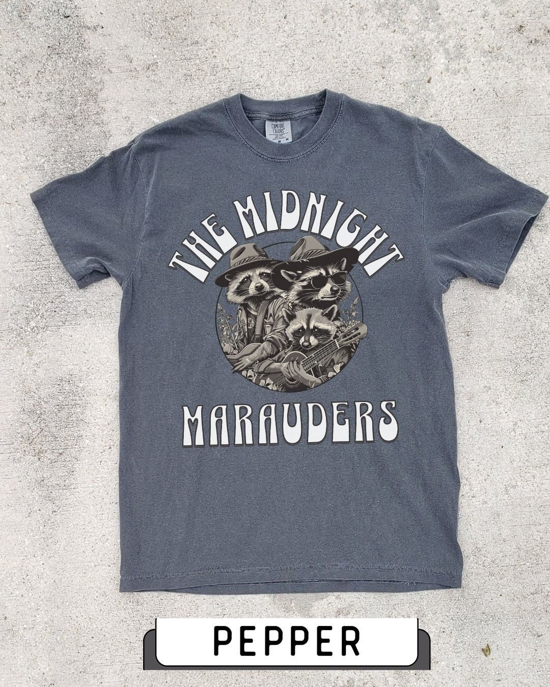 Folk Rock Band Raccoon Shirt Weirdcore Racoon Alt Gothic Clothing, Old ...