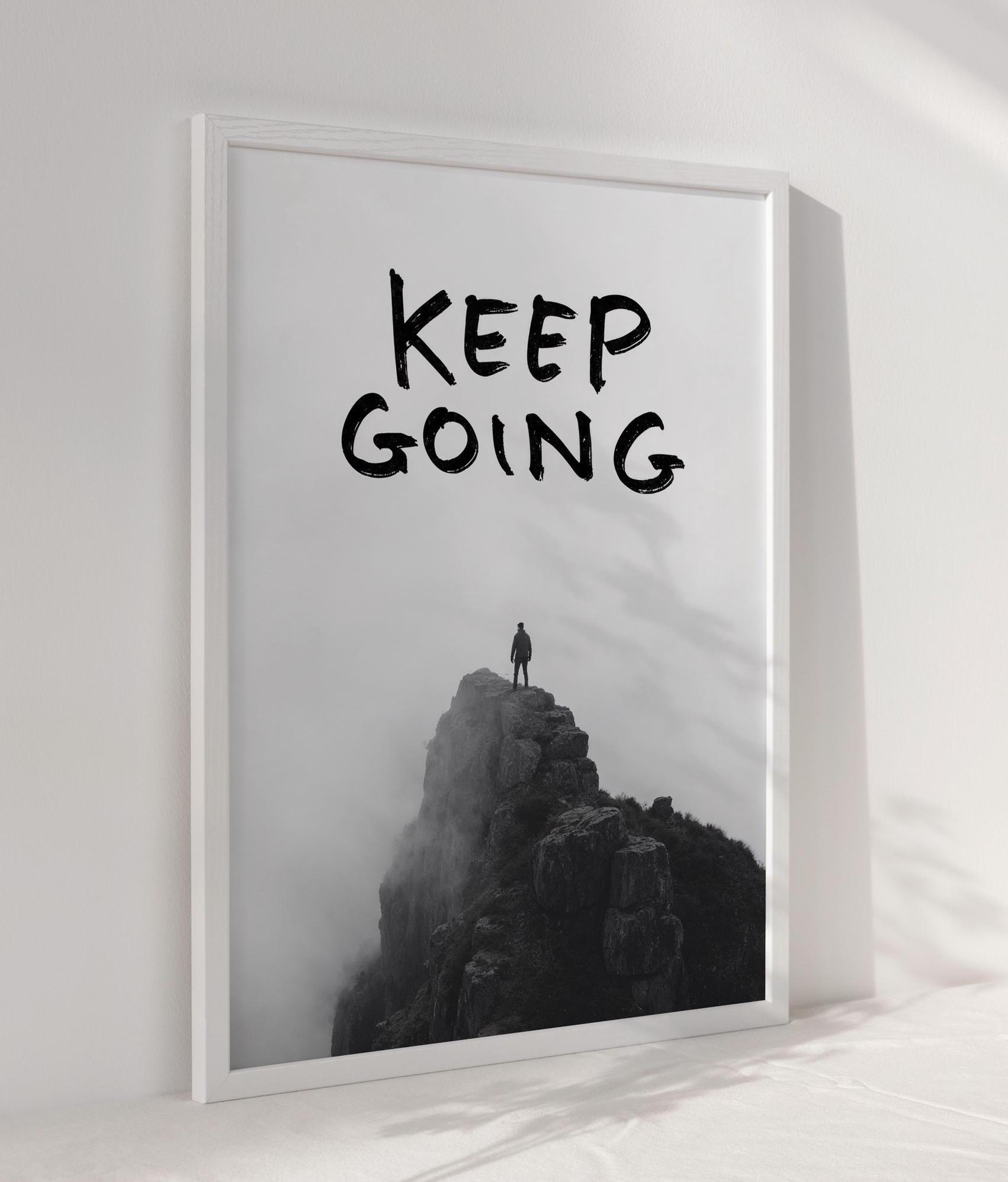 Motivational Printable Wall Art | Bold Typography Poster | Minimalist ...