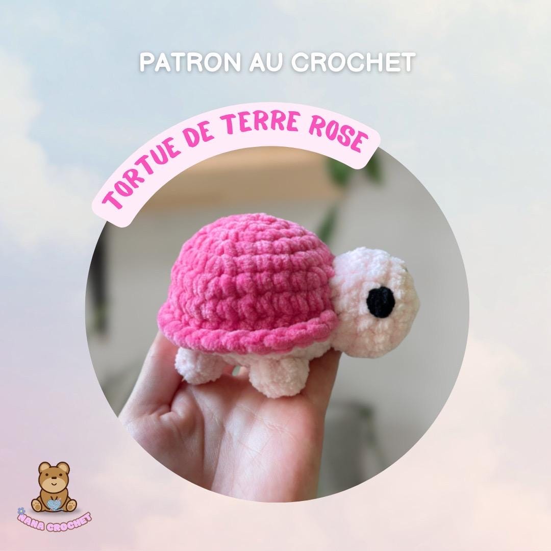 Crochet Land Turtle Pattern - Etsy