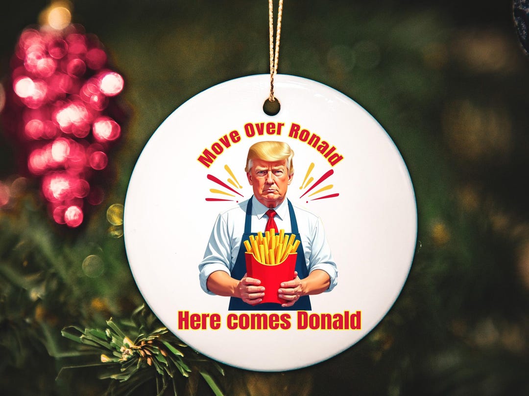 2024 Trump Christmas Ornament Donald Trump 47th President Decor ...
