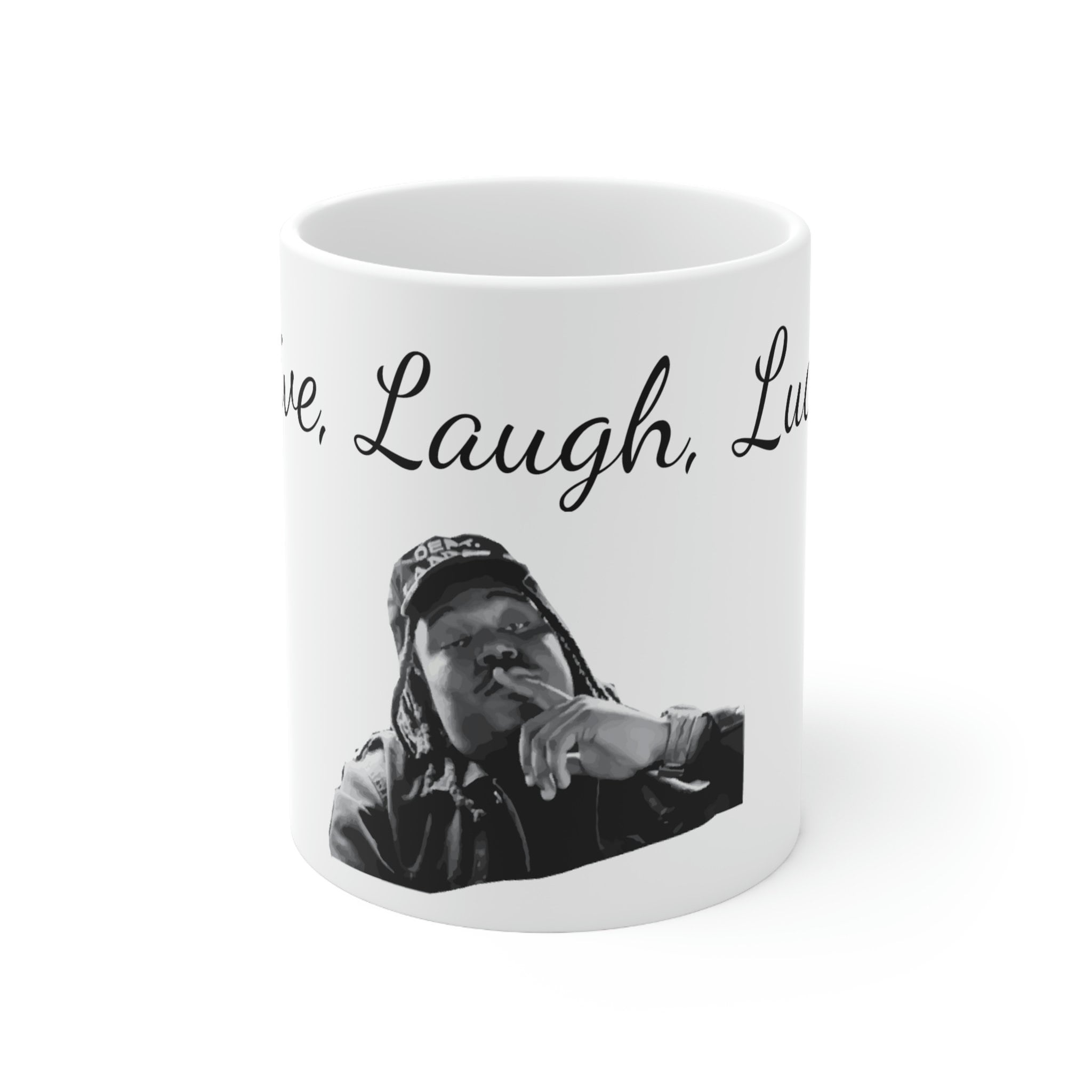 Live, Laugh, Lucki Mug - Etsy