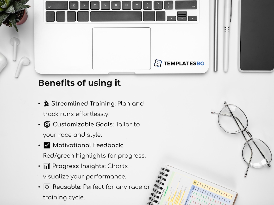 Marathon Training Plan Spreadsheet: Running Tracker (excel Template) - Etsy