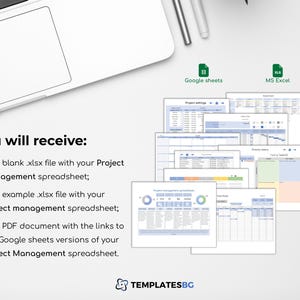 Ultimate Project Management Spreadsheet: Gantt Chart, Priority Matrix ...