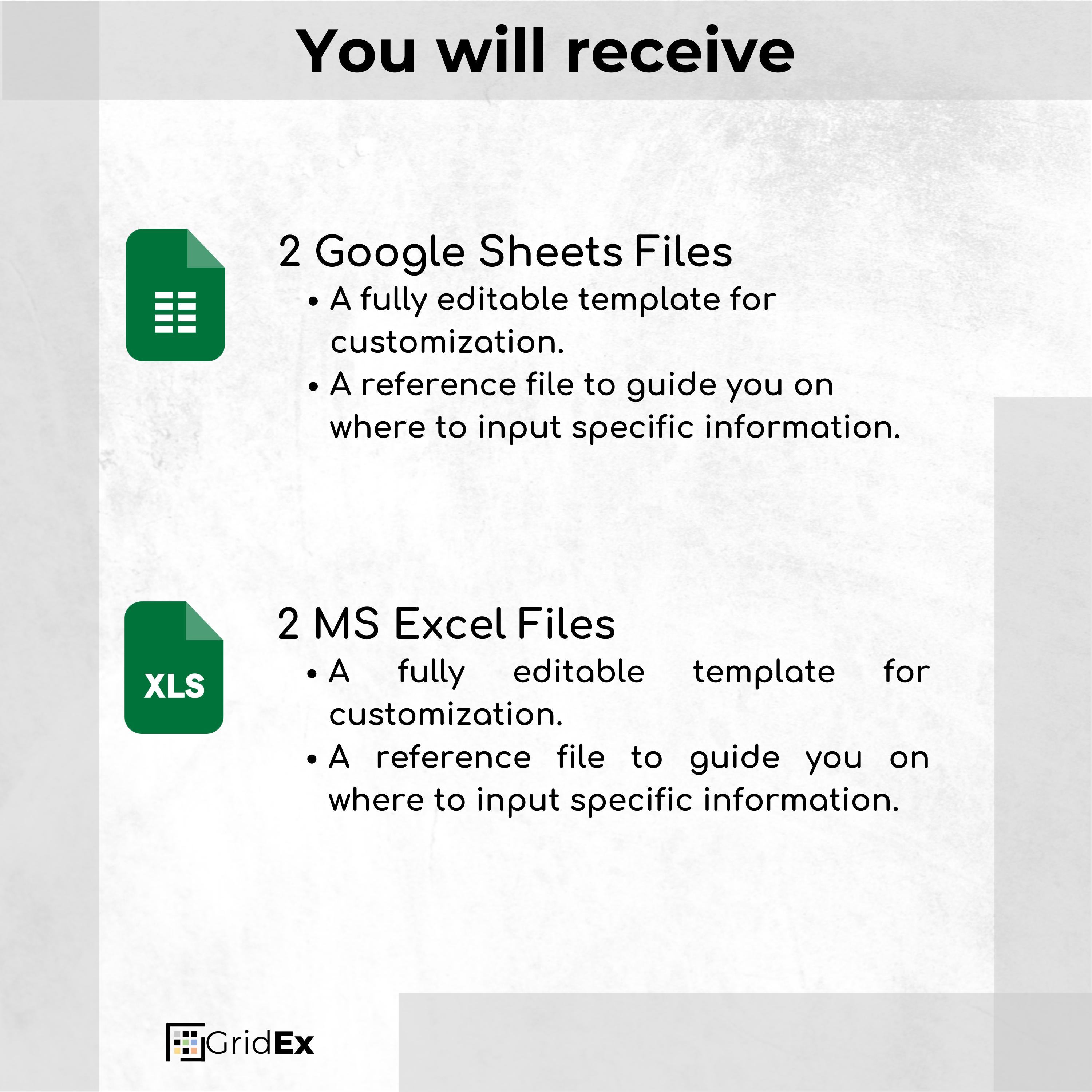 Car Comparison Spreadsheet – Compare 50 Cars in Excel & Google Sheets ...