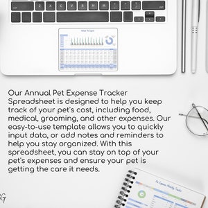 Pet Budget Tracker: Excel Spreadsheet Template (digital Download) - Etsy
