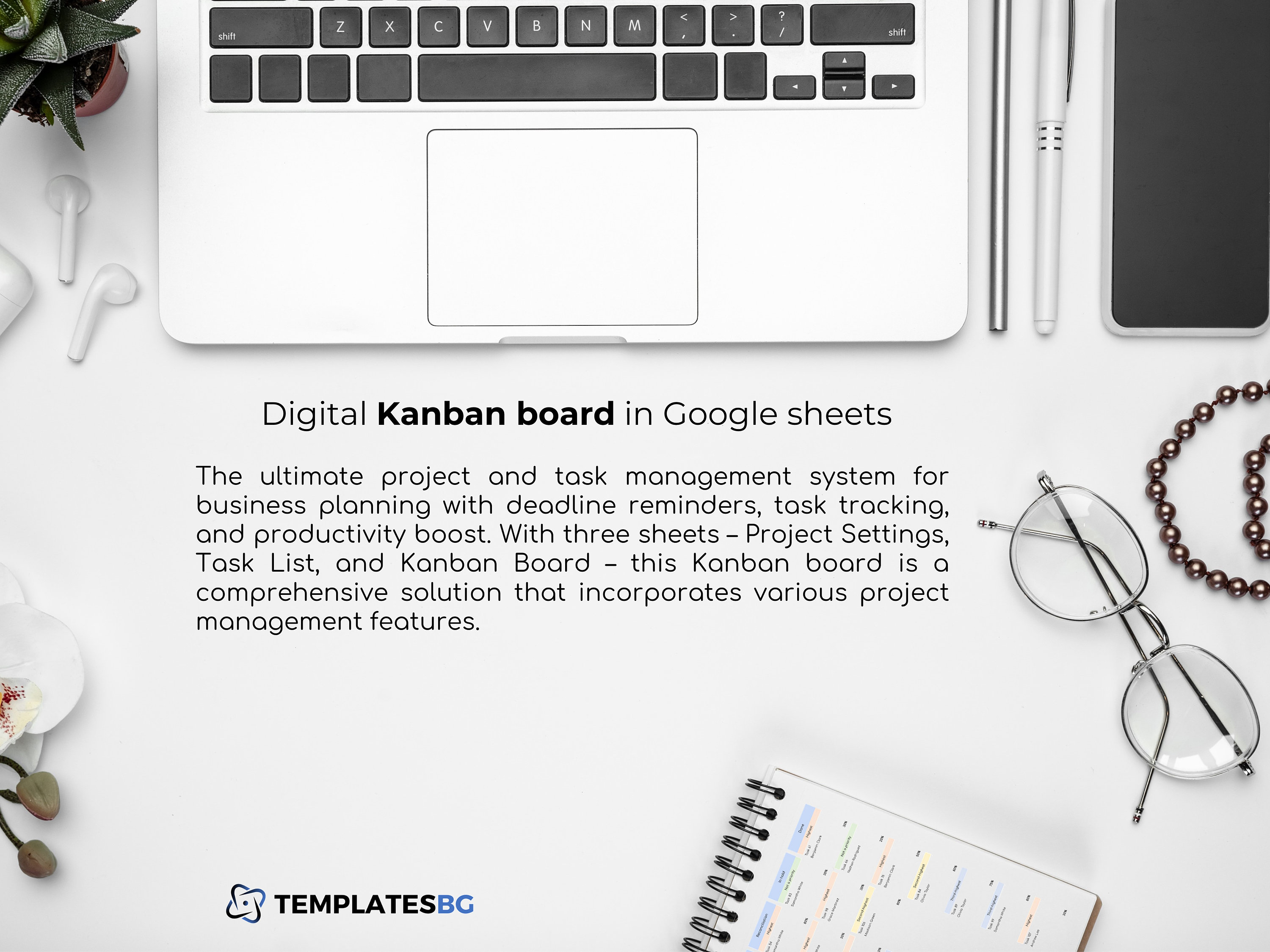 Kanban Board Google Sheets: Project Management & Task Management Tool ...