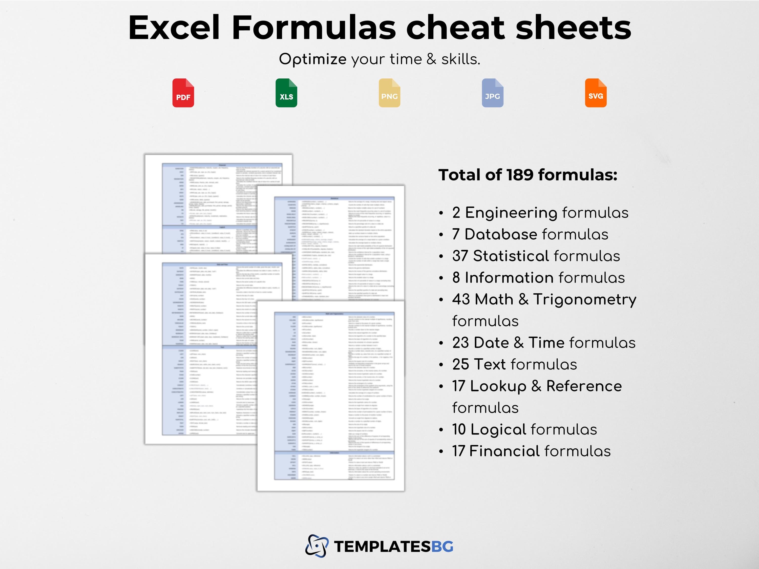 Excel Productivity Time Saving Tool Excel Formulas Excel Functions