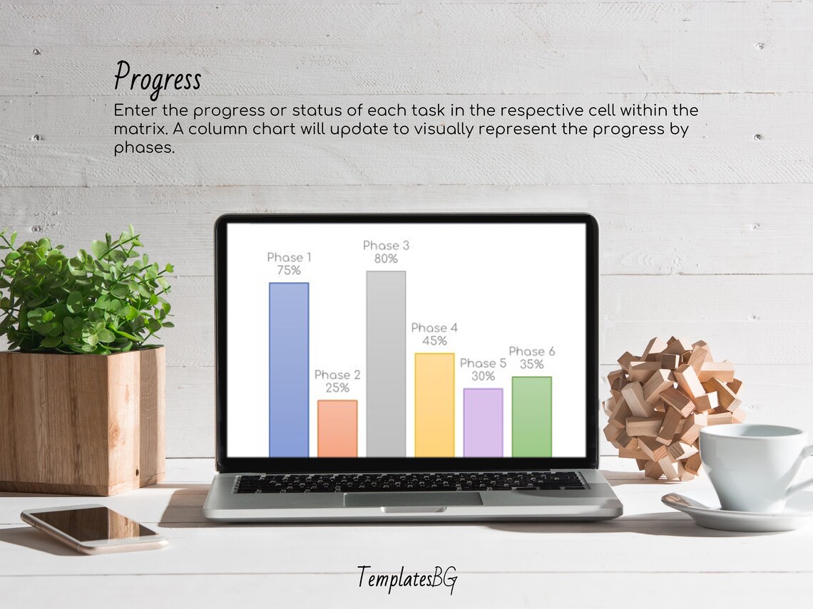 Project Management RACI Matrix Excel Spreadsheet: - Etsy