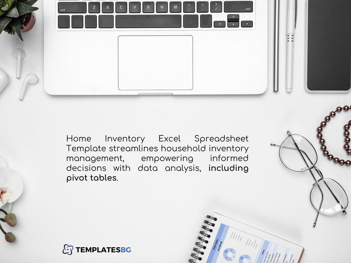 Home Inventory Tracker: Excel Spreadsheet Template (digital Download ...
