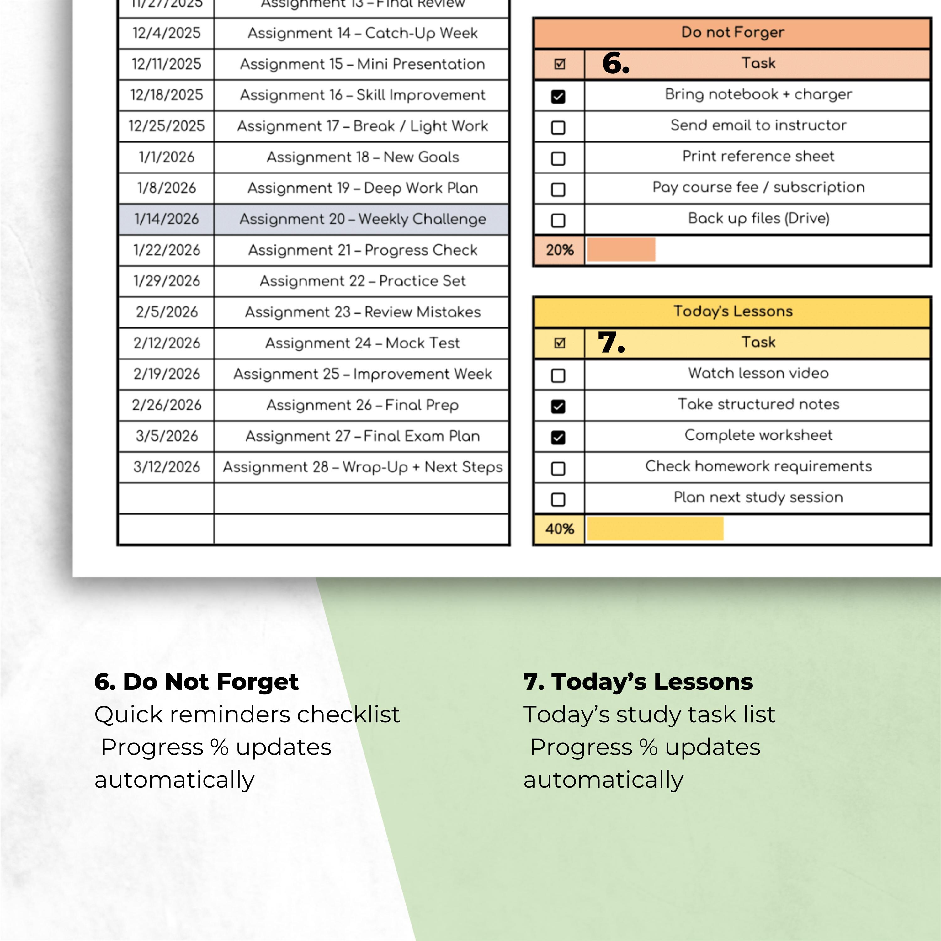 Lesson Plan Spreadsheet Template (excel + Google Sheets) - Etsy