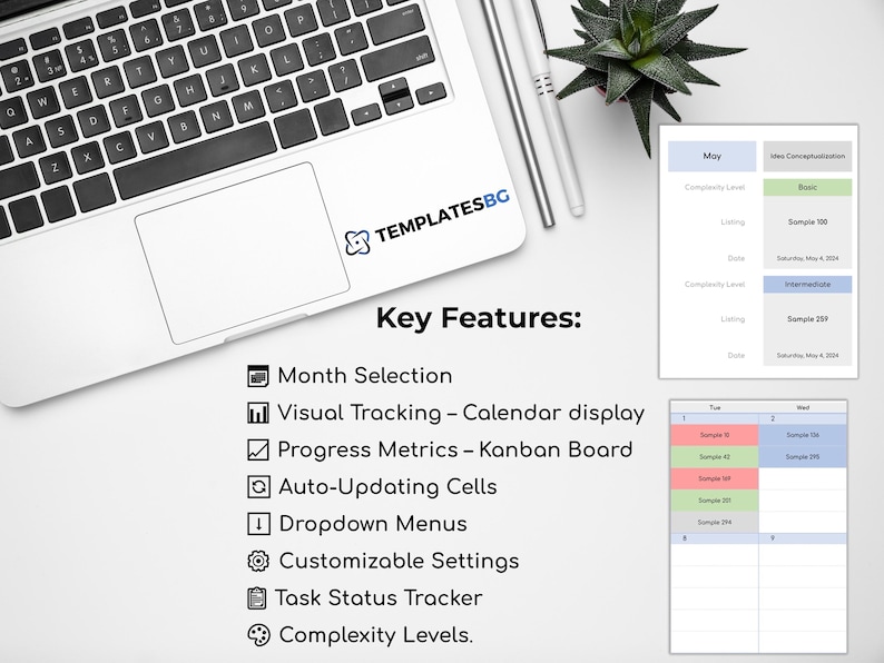 Digital Production Planning: Excel Spreadsheet Template Listing ...