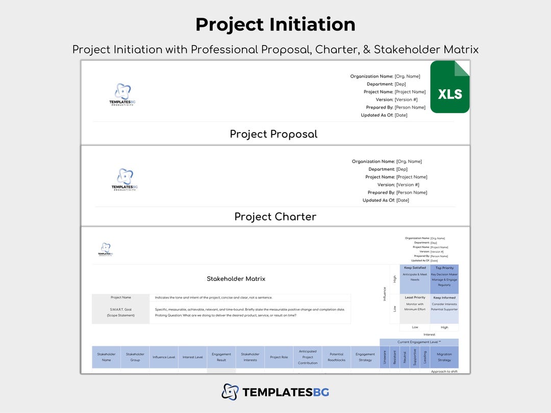 Project Initiation Documents: Proposal, Charter, Stakeholder Analysis ...