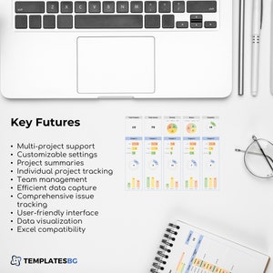 Issue Tracker Excel Spreadsheet Template: Project Tracker Risk ...