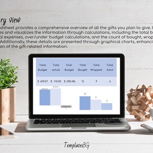 Birthday Excel Tracker: Gift Budget Tracker, Spreadsheet Tracker and ...