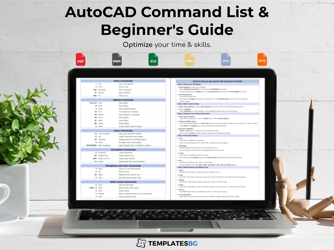 Autocad Template | Printable Template | Architect Template | Autocad ...